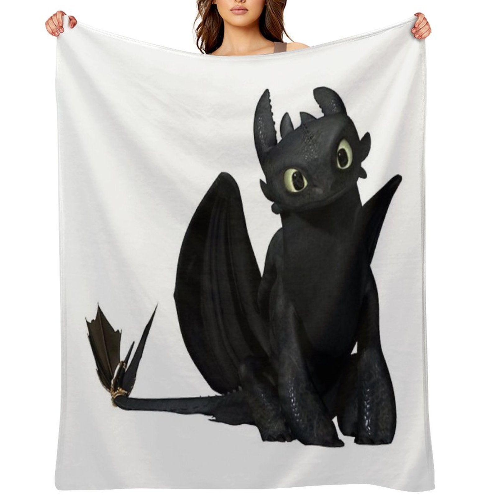 Toothless (Night Fury) Throw Blanket – BionZax
