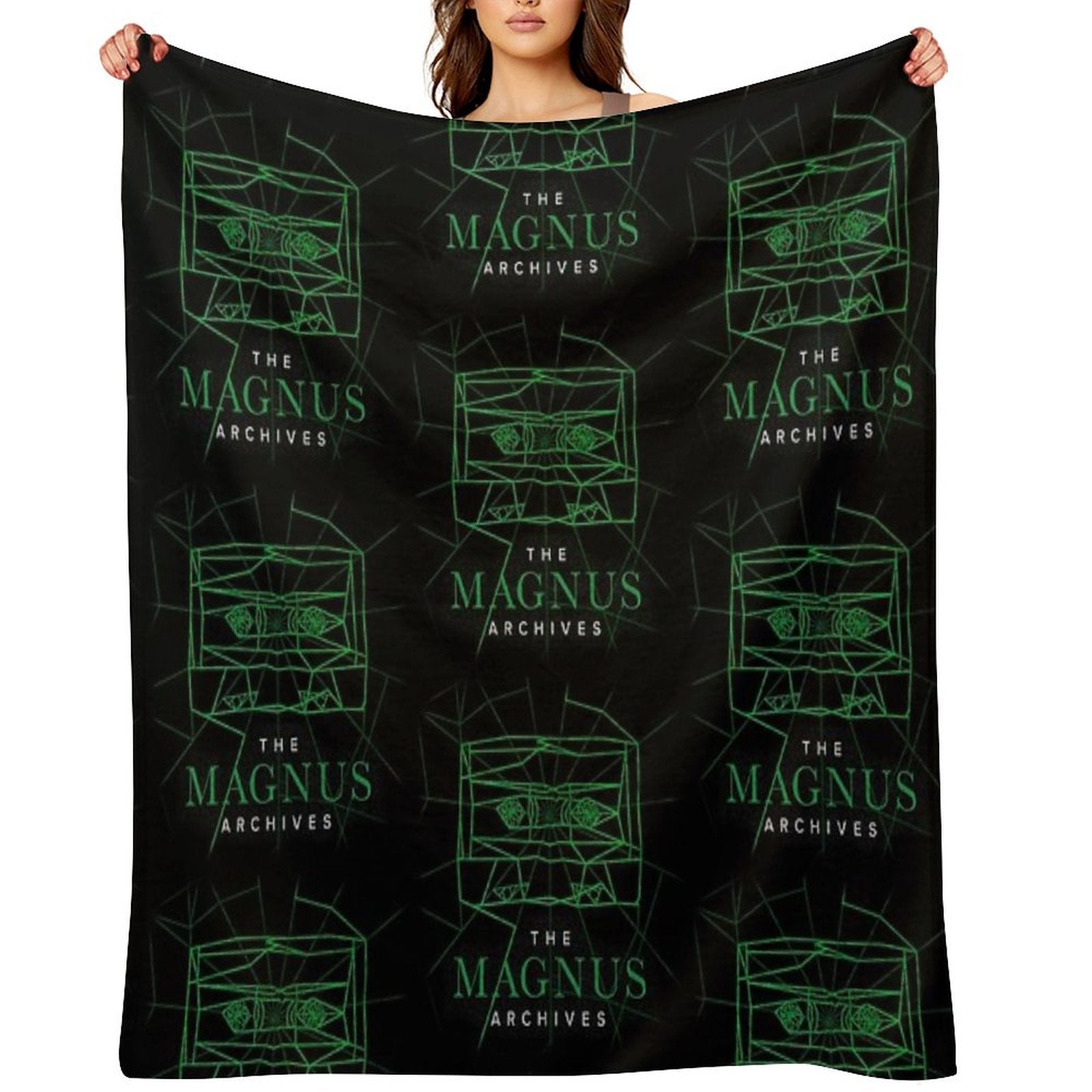 [Transparent] The Magnus Archives Logo (Season 5) Throw Blanket – BionZax