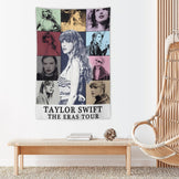 Taylor Swift the Eras Tour Merch Poster Tapestry for Bedroom, College ...