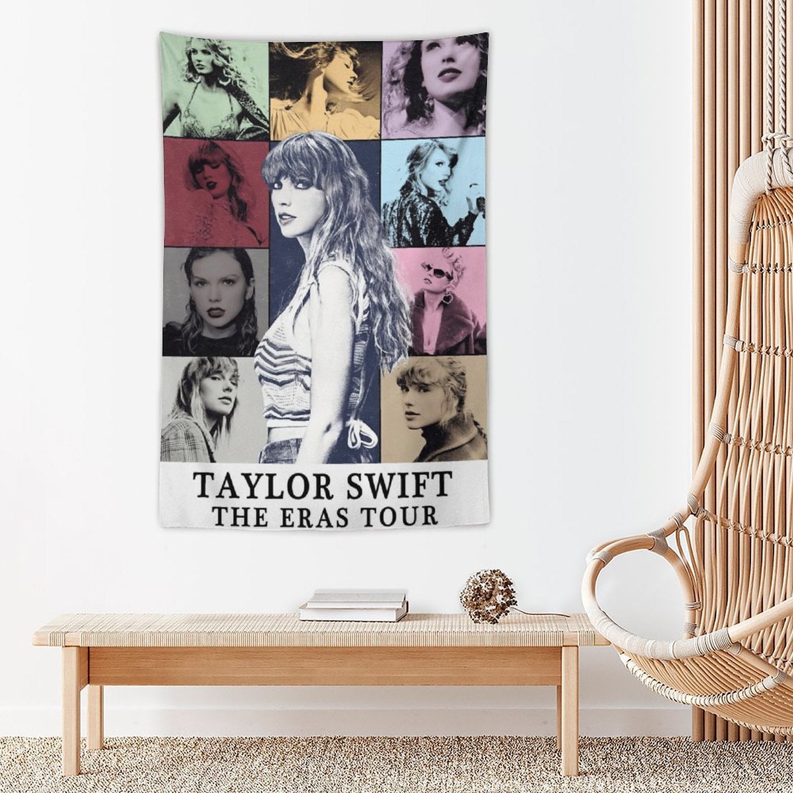 Taylor Swift the Eras Tour Merch Poster Tapestry for Bedroom, College ...